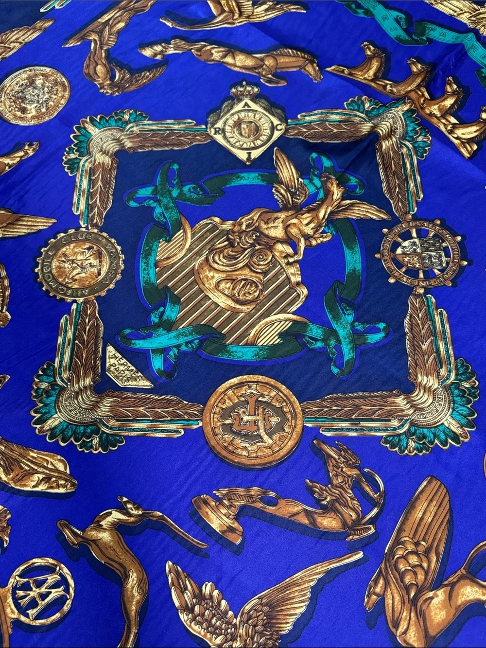Hermes | Accessories | Vintage Scarf Scarf Les Parures Du Vent | Poshmark